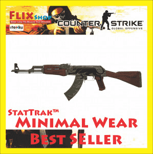 Beli Item Ready Trade StatTrak™ AK-47 | Jaguar (StatTrak™ Covert Rifle ...
