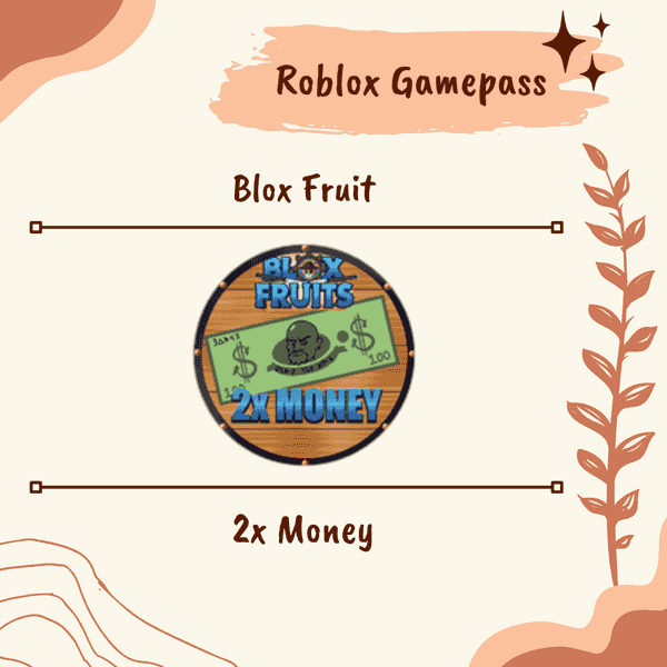 Beli Item 2x Money - Blox Fruit - Roblox Terlengkap dan Termurah Maret 2023 1436291 | itemku