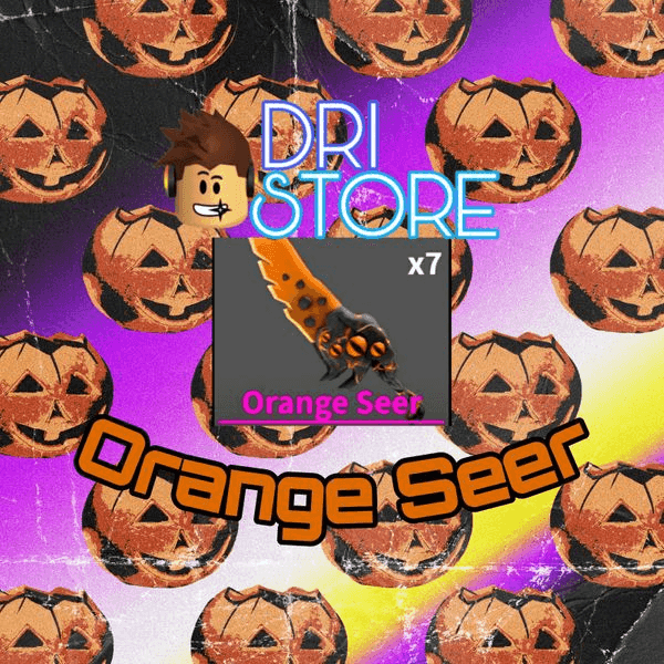 Beli Item Murder Mystery 2 Orange Seer Murder Mystery 2 Roblox ...