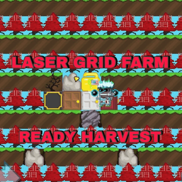 Beli World LASER GRID FARM / LGRID FARM READY HARVEST Growtopia ...