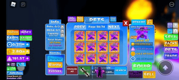 Beli Item Ultra Doom Colossus MYSTIC STORM [MEGA] [NINJA LEGENDS 2 ...