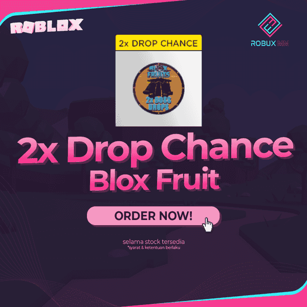 Beli Item 2x Drop Chance | Blox Fruit Roblox Terlengkap dan Termurah ...