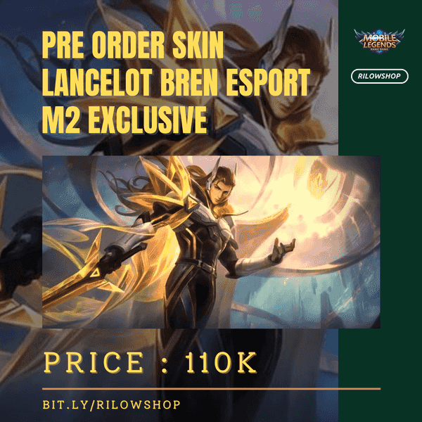 Beli Skin Epic Lancelot Bren Esport (Pre Order) Mobile Legends ...