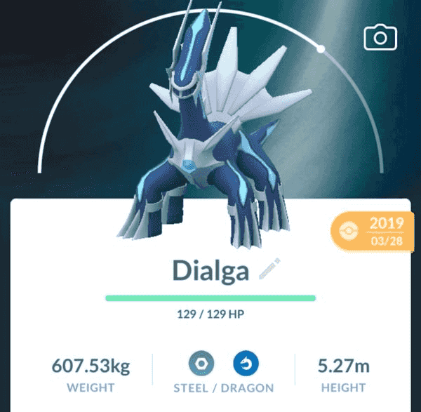 Beli Pokemon Non Odex Dialga Legendary Pokemon Go Terlengkap Dan