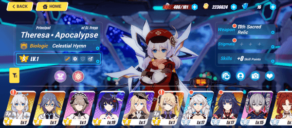 Beli Akun Server SEA STARTER HOV+CH+COSU+RITA+SA Honkai Impact 3 ...