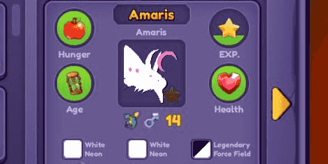 Beli Item Amaris (Full Mutation Pure White Legendary Color/Pupil) Dragon Adventure Roblox ...