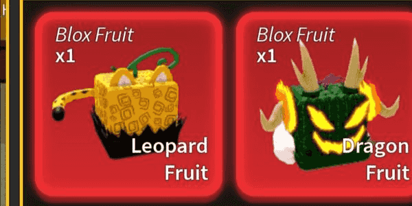 Beli Fruit Leopard Fruit|Via Trade|Blox Fruit Blox Fruits Roblox ...