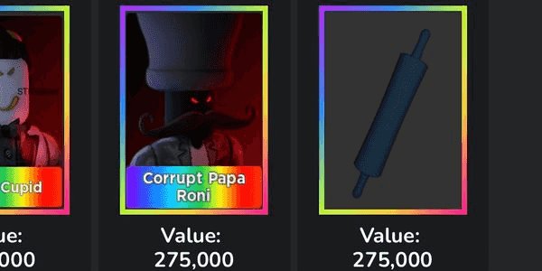 Beli Item Set Corrupt Papa Roni | Survive The Killer (STK) Roblox ...