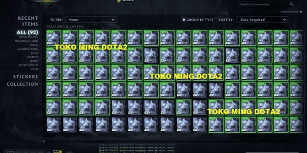 Beli Item Gift Sublime Equilibrium ( Void Spirit Set Diretide Collector's Cache 2022) Collector ...