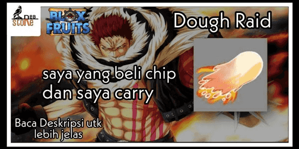 Buy Fruit Dough Raid Carry Blox Fruits Roblox 2114987 | itemku