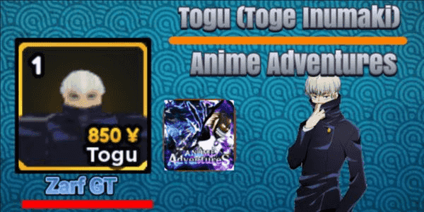 Beli Akun Akun Starter Anime Adventures - Togu (Toge Inumaki) Roblox ...