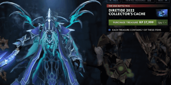 Beli Item Gift Spoils of The Shadowveil (Spectre set Diretide 2022 Collector's Cache) Dota 2 ...