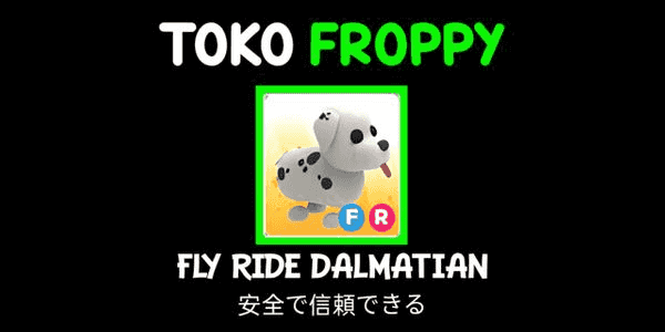 Beli Item Fly Ride Dalmatian Adopt Me! Roblox Terlengkap dan Termurah ...