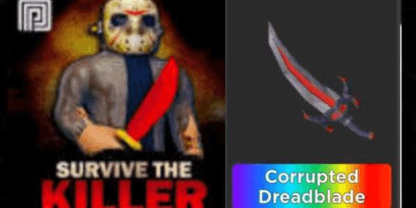 Beli Item Knife Corrupted Dreadblade (survive the killer) Roblox ...