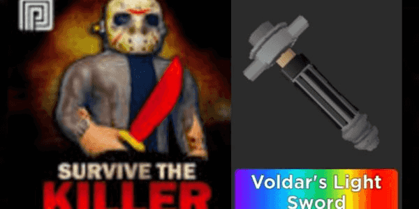 Beli Item knife voldar's light sword (survive the killer) Roblox ...