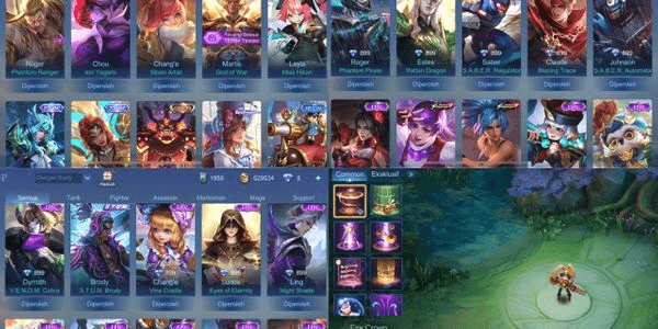 Beli Akun SKIN 265 LEGEND ALU KOF CHOU GUIN COLLECTOR JAW CHANGE SANRIO ...