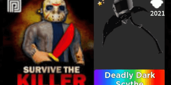 Buy Item Knife Deadly Dark Scythe Survive The Killer Roblox Most Complete And Cheapest