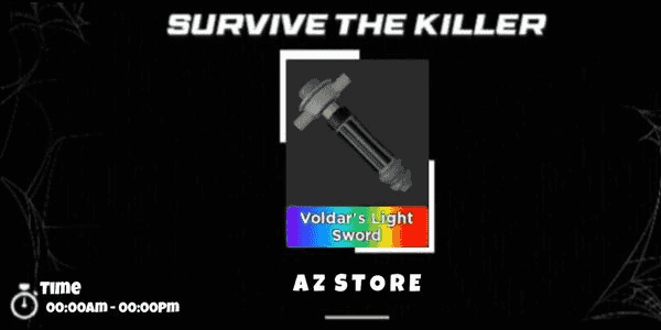 Beli Item Voldar's light sword || Survive the killer Roblox Terlengkap ...