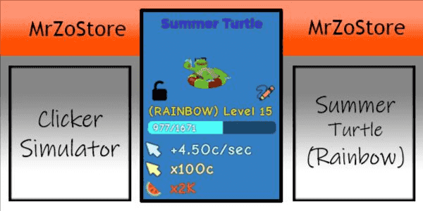 Beli Item Summer Turtle (Rainbow) - Clicker Simulator Roblox Terlengkap ...