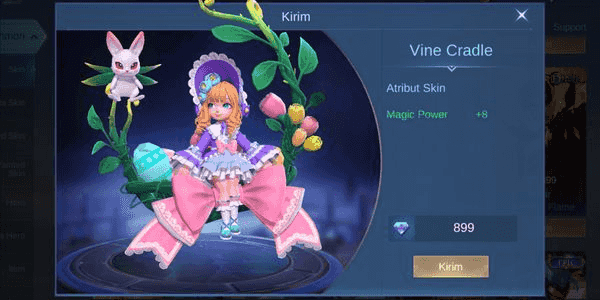 Beli Skin Vine Cradle (Epic Skin Chang'e) Mobile Legends Terlengkap dan ...