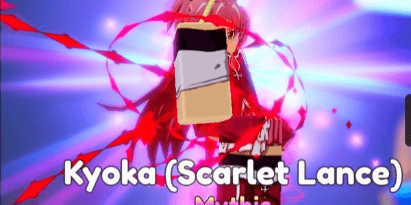 Beli Item Kyoka (Scarlet Lance) | Anime Adventure Roblox Terlengkap dan ...