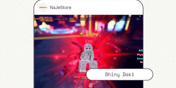 Beli Item Shiny Daky/Daki ( Obi / Evo ) | Anime Adventure | Roblox ...