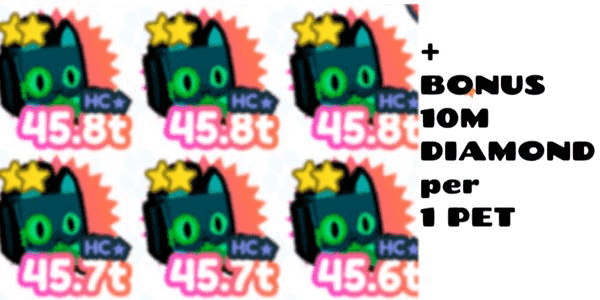 Beli Item Hardcore Rainbow Rich Cat Cartoon IV Pet Sim X Roblox ...