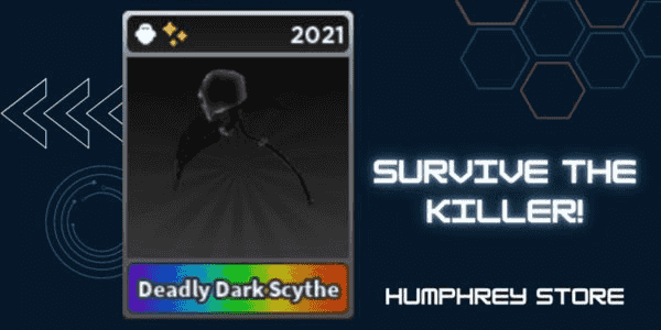 Beli Weapon STK ! Survive The Killer - Deadly Dark Scythe Survive The ...