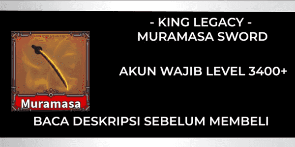 Buy Item MURAMASA SWORD | KING LEGACY Roblox 1756460 | itemku