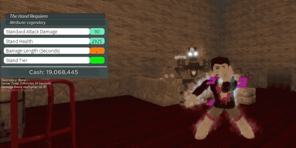 Beli Item ~ The Hand Requiem • Legendary (+bonus) ~ Stand Upright ...