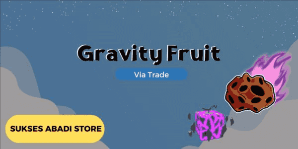 Beli Fruit Blox Fruit | Gravity Fruit | Sukses Abadi Blox Fruits Roblox ...