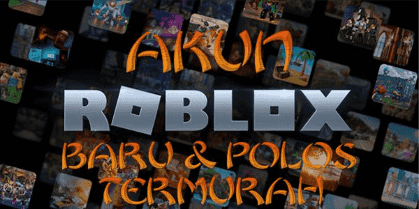 Beli Akun Akun Baru Roblox Polos TERMURAH Pengiriman Instant Roblox ...