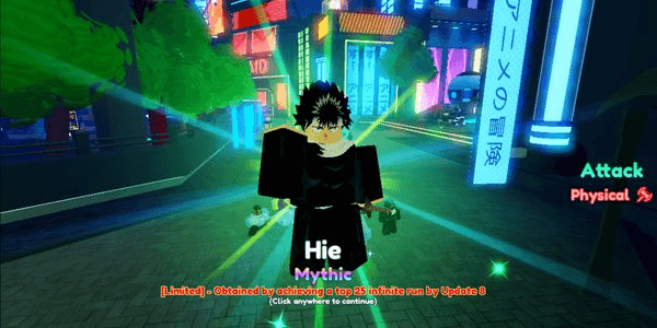 Beli Item Hie/Hiei Unit Leaderboard - Anime Adventure Roblox Terlengkap ...