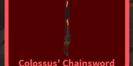 Buy Item Colossus' Chainsword (Zombie Stories) Roblox 2416826 | itemku