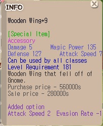 Beli Accessory Wooden Wing+9 Seal Online Blades of Destiny Terlengkap ...