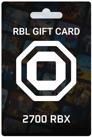 Buy Robux Gift Card 2700 Robux Roblox 2742837 | itemku