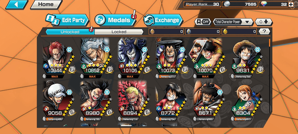 Beli Akun [Android] Extreme Shanks Max Power 10K+ | Extreme Oden Power ...