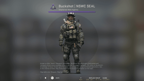 Beli Item Ready Trade Buckshot | NSWC SEAL (Shattered Web Agents ...