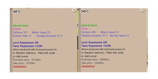 Beli Armor HTBS Ranael Armor XG+7 Unapp All Job Seal Online Blades of Destiny Terlengkap dan ...