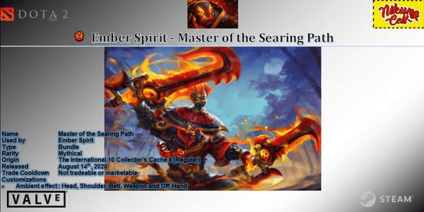 Beli Item Gift Master of the Searing Path (Ember Spirit - The ...