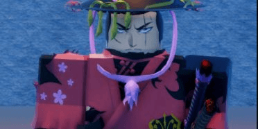 Beli Item Musashi Set (Karuta, Hat, 2 Sword) | Grand Piece Online | GPO ...