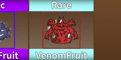 Buy Item Venom Fruit (Rare) | KING LEGACY Roblox 1830128 | itemku