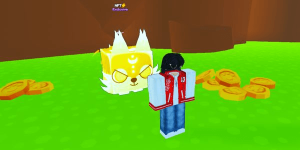 Beli Pet Exclusive Golden Huge Nightfall Wolf Pet Simulator X Roblox ...