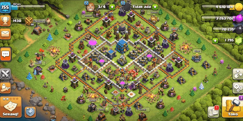 Buy Account Town Hall 12 SEMI MAXX CHEAP!! Clash of Clans 1950479 | itemku