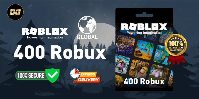 Beli Robux Game Card 400 Robux Roblox Terlengkap dan Termurah September ...