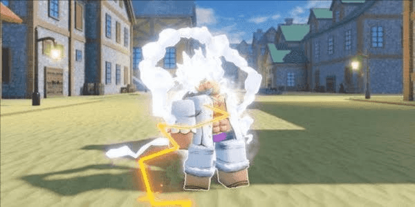 Buy Stand & spec Gear 5 Luffy Hito Hito Nomi Model Nika, A Universal ...