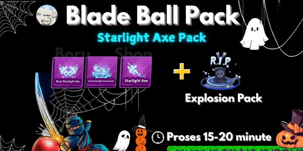 Buy Limited Swords Limited Starlight Axe Pack | Blade Ball RBL Blade ...