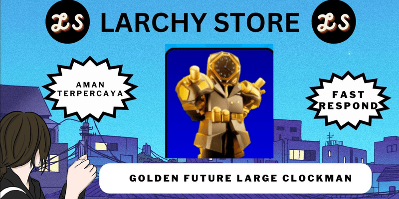 Beli Others Golden Large Future Clockman Toilet Tower Defense ...