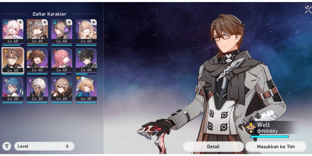 Beli Akun Reroll HSR Welt & 9000 Stellar Jade MC Female (Asia) Honkai ...