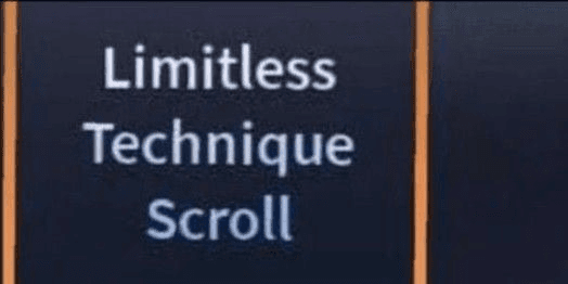 Buy Items Limitless Technique Scroll (Legendary Item) | A Universal ...